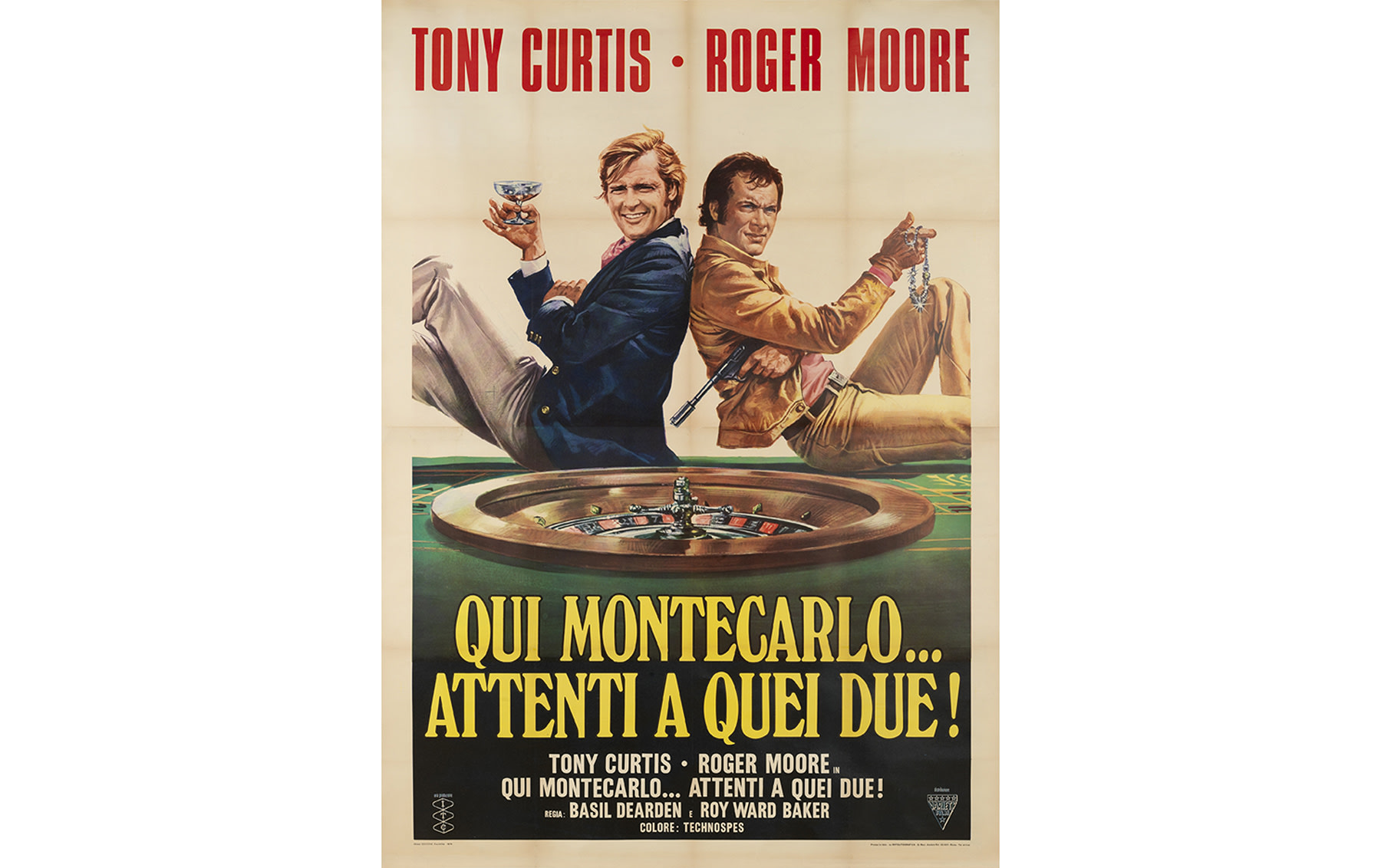 The Persuaders (Attenti a Quei Due) Film Poster, 1974 | Gooding & Company